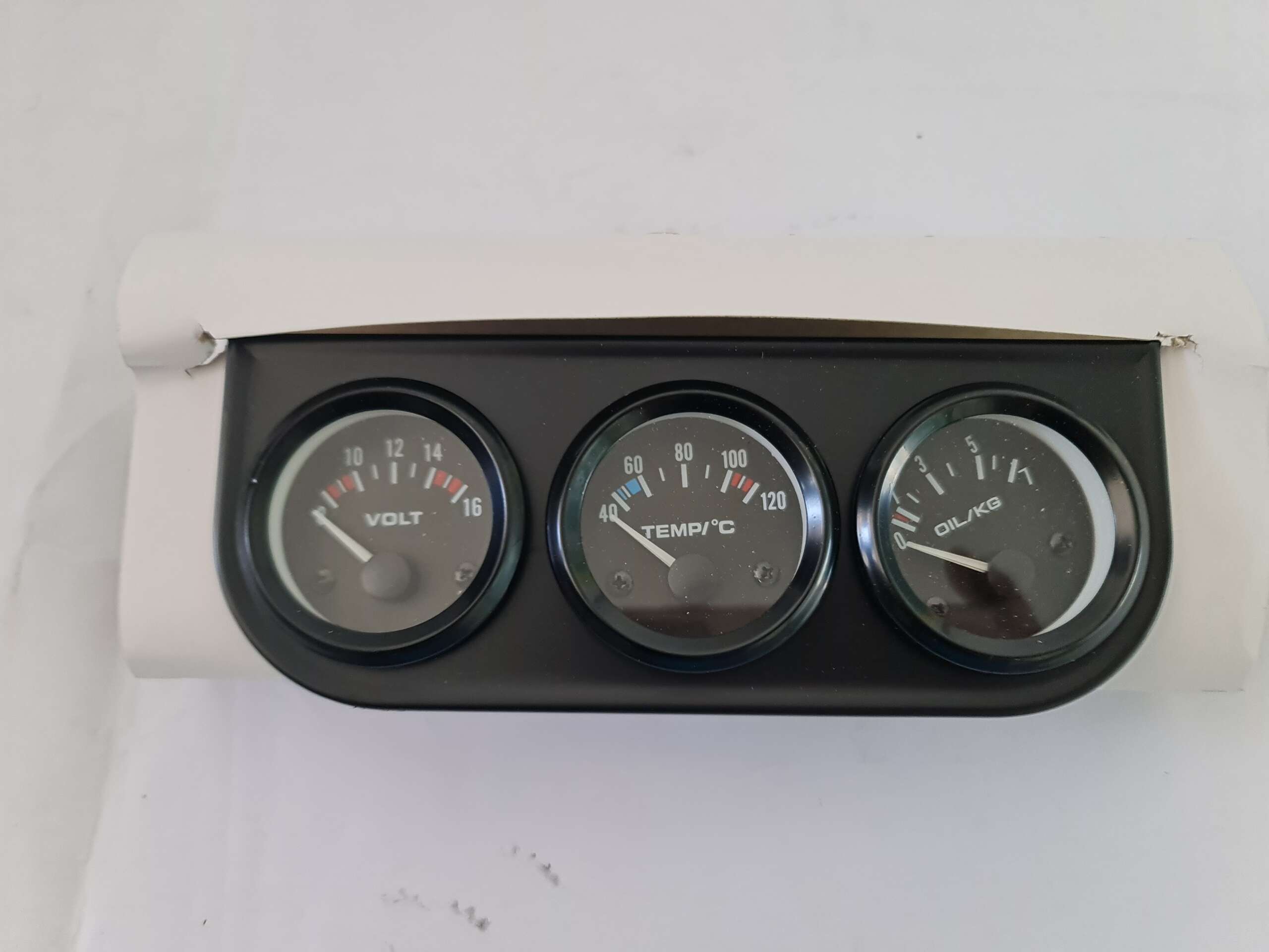 KET CLASSIC GAGE - 3V1 52MM - VOLT+ ΘΕΡΜΟΚΡΑΣΙΑ ΝΕΡΟΥ+ ΠΙΕΣΗ ΛΑΔΙΟΥ ...