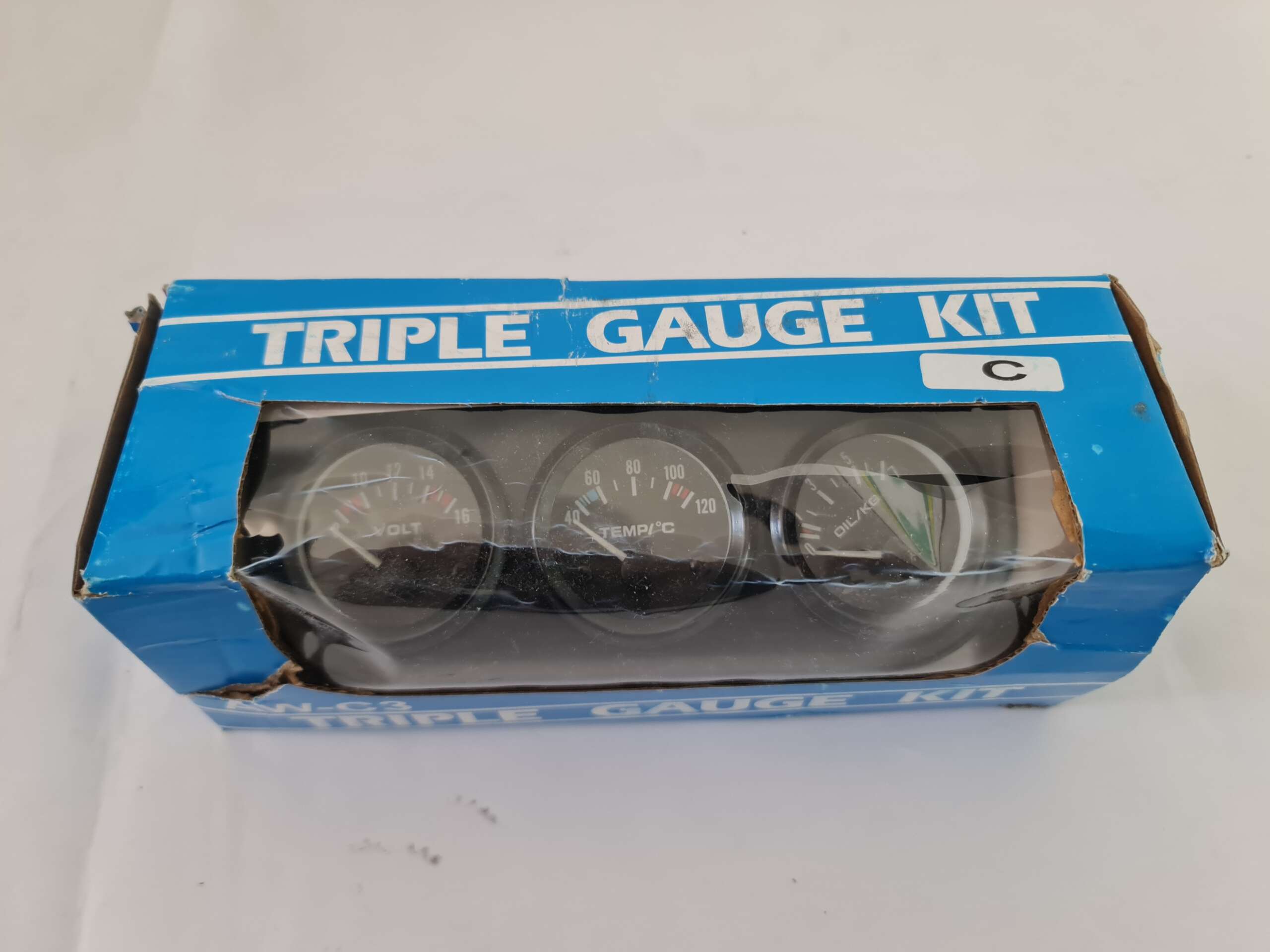KET CLASSIC GAGE - 3V1 52MM - VOLT+ ΘΕΡΜΟΚΡΑΣΙΑ ΝΕΡΟΥ+ ΠΙΕΣΗ ΛΑΔΙΟΥ ...