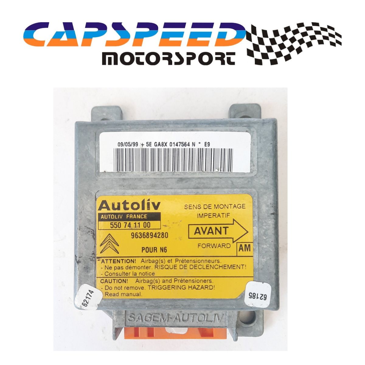 CITROEN XSARA 2000 AIRBAG ECU - Capspeed