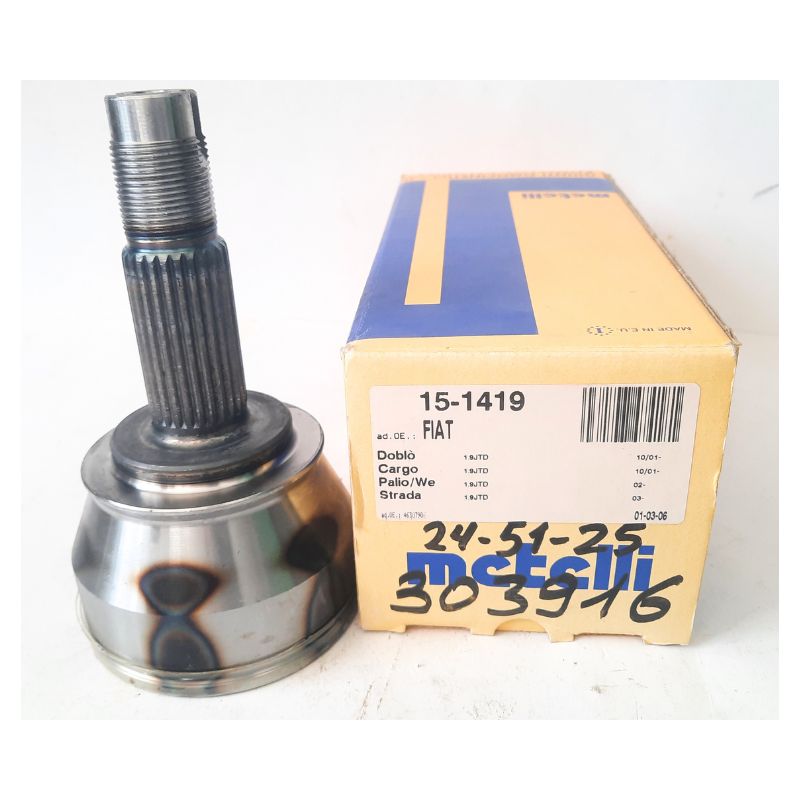CV JOINT SET FOR FIAT DOBLO /CARGO/STRADA - Capspeed
